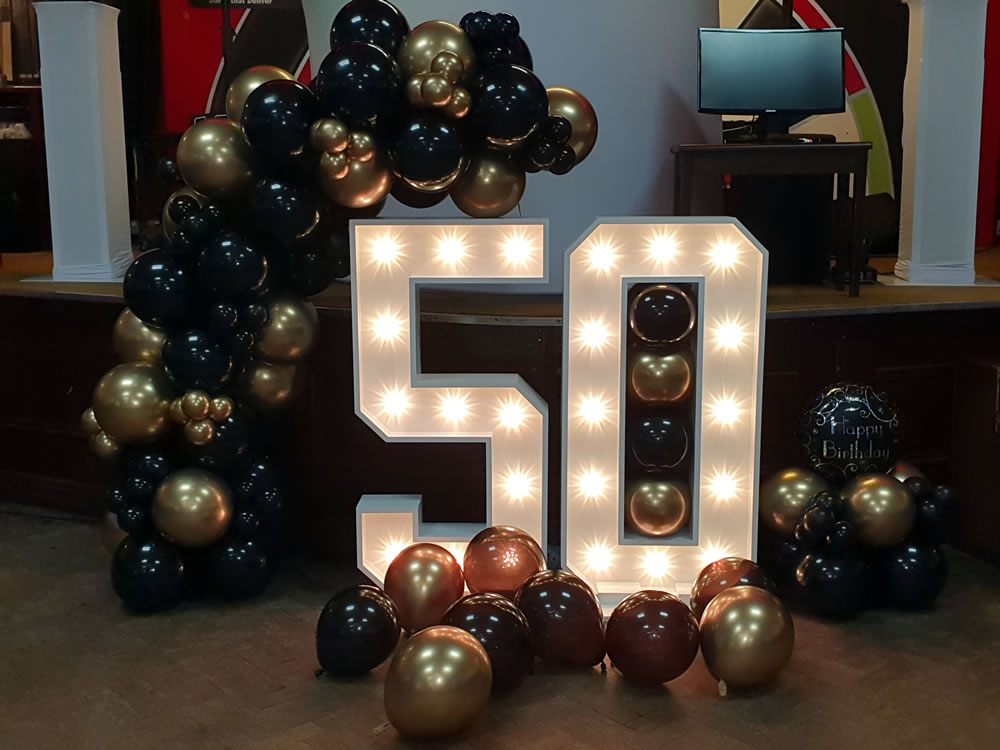 Marquee Numbers | Marquee Letters